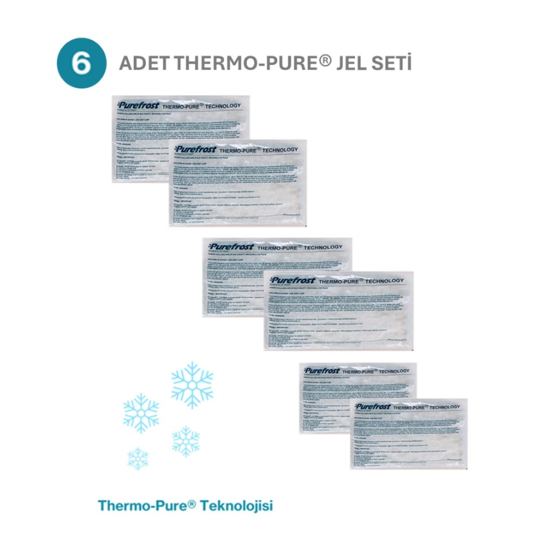 Purefrost 6'lı Yedek Thermo-Pure Jel Seti
